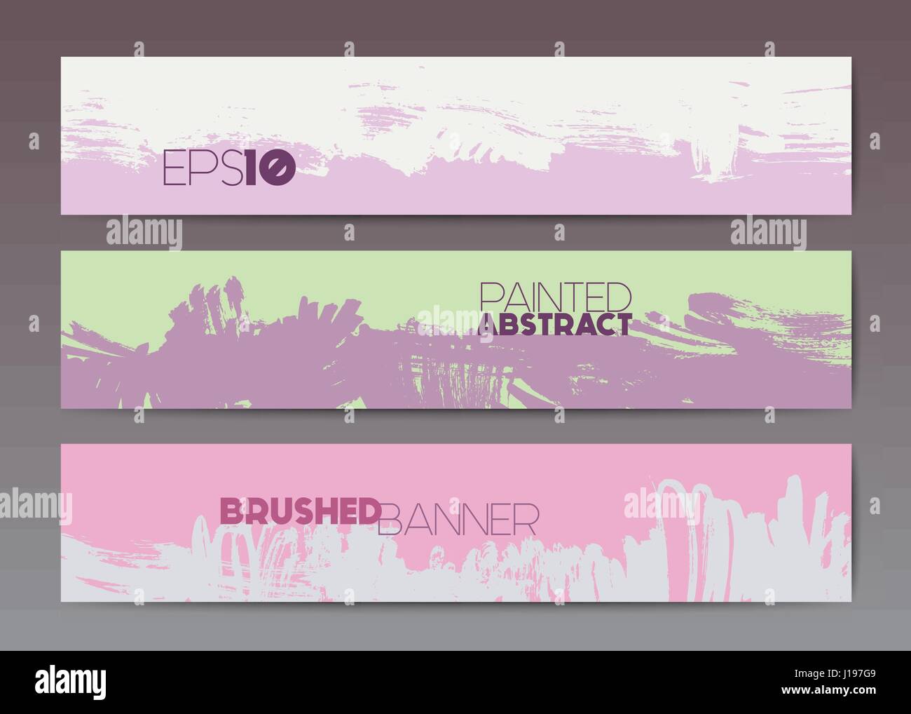 Abstract grunge banner templates Stock Vector Image & Art - Alamy
