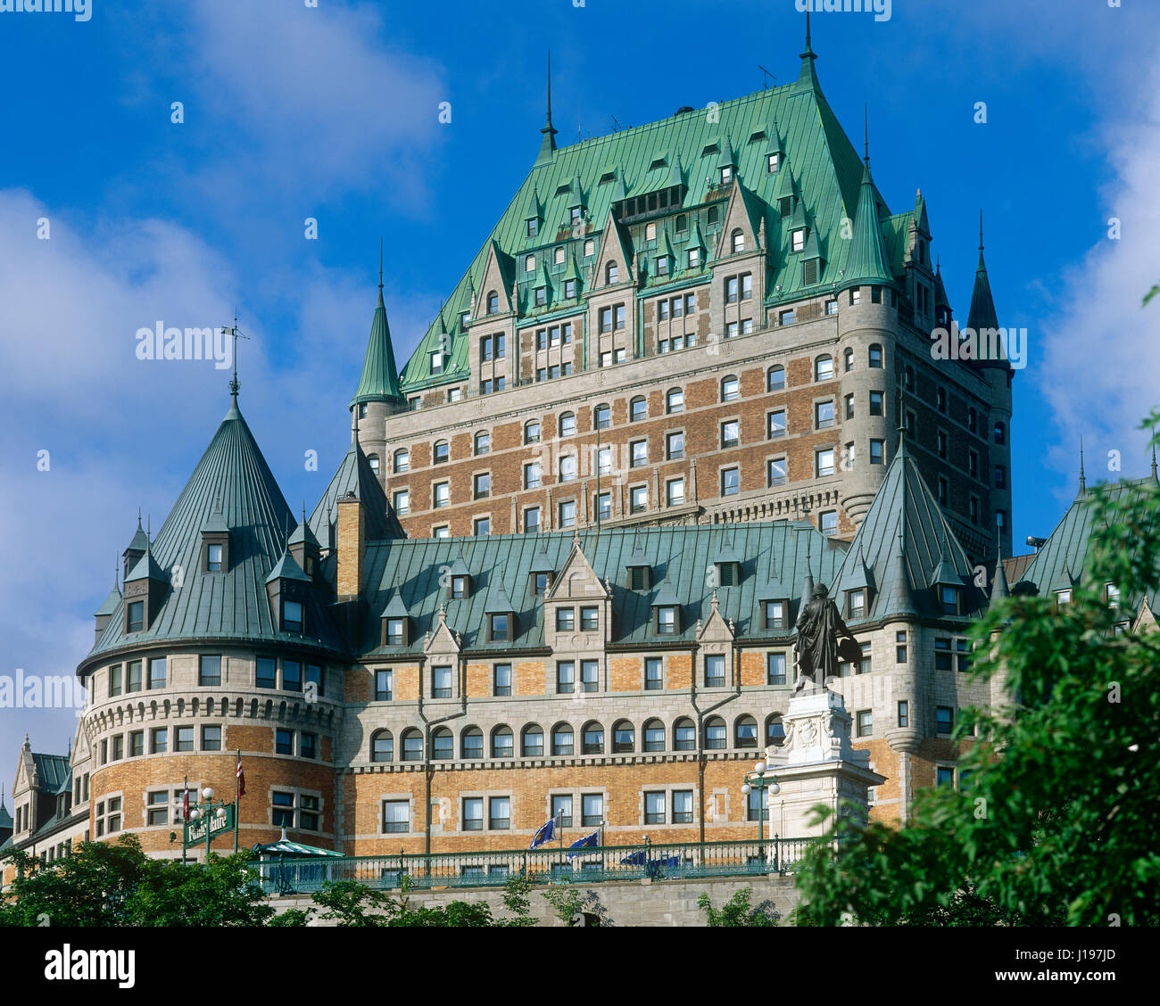 Chateau Frontenac, Quebec City, Quebec, Canada Stock Photo - Alamy