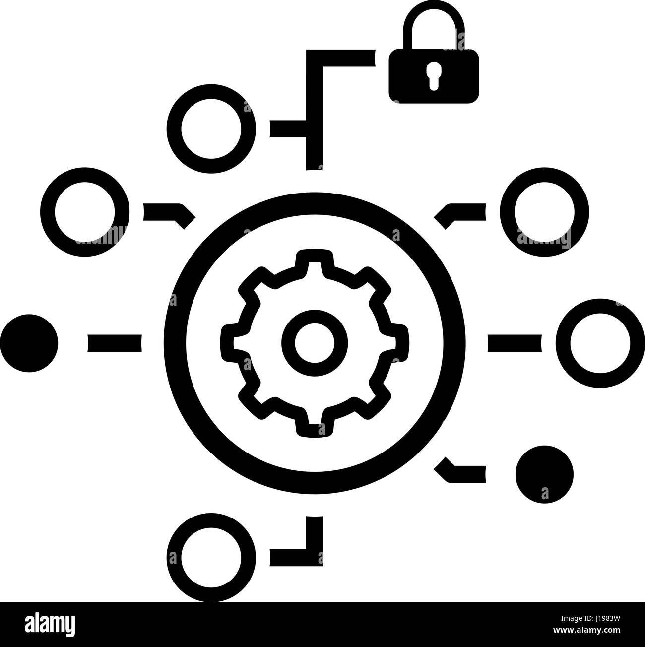 Security guard radio Black and White Stock Photos & Images - Alamy