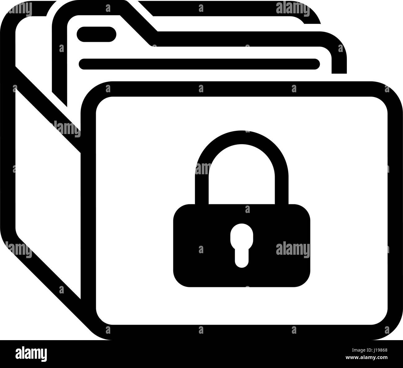 Database Security Icon. Flat Design Stock Vector Image & Art - Alamy