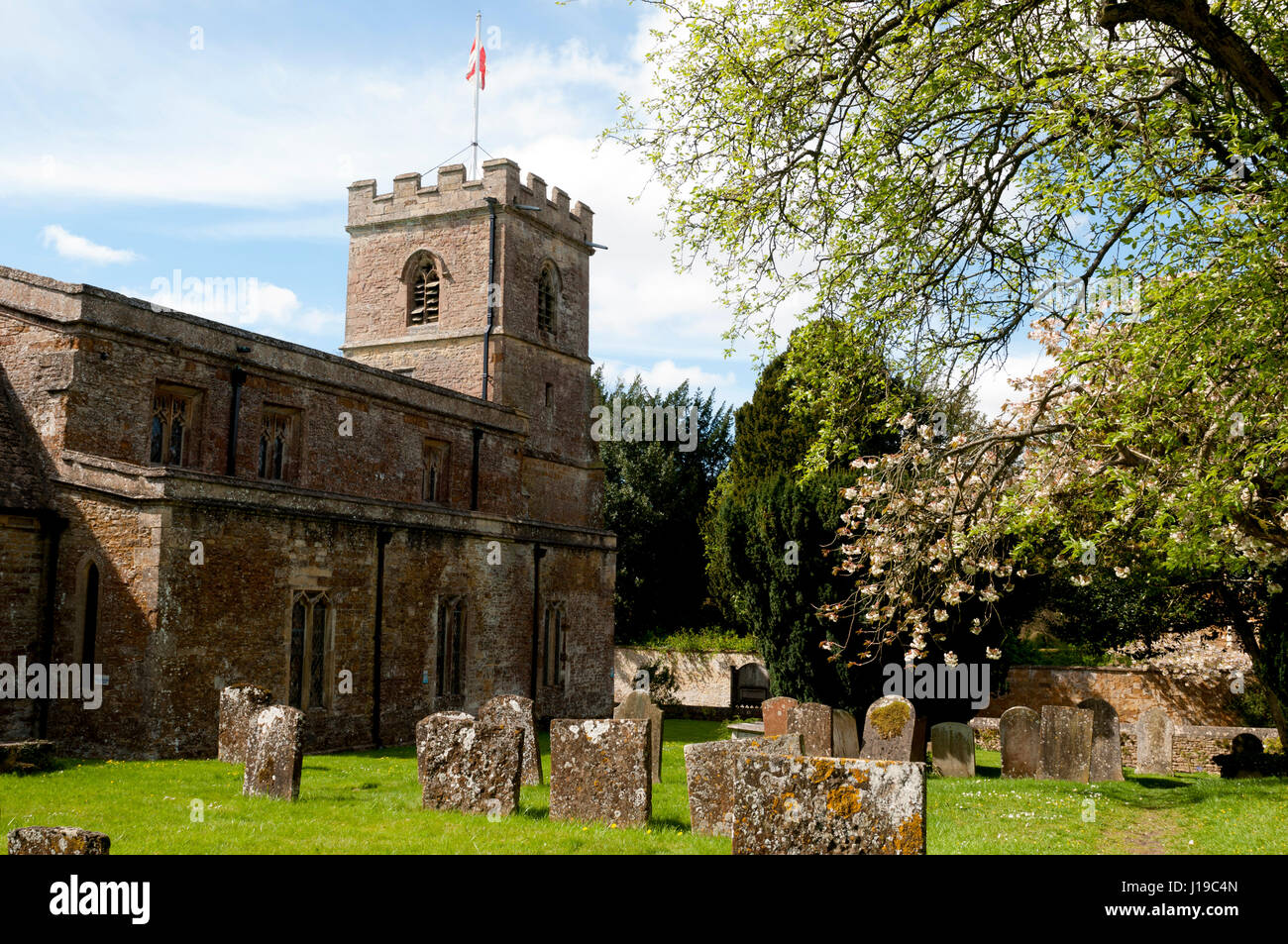 St. Martin`s Church, Sandford St. Martin, Oxfordshire, England, UK ...