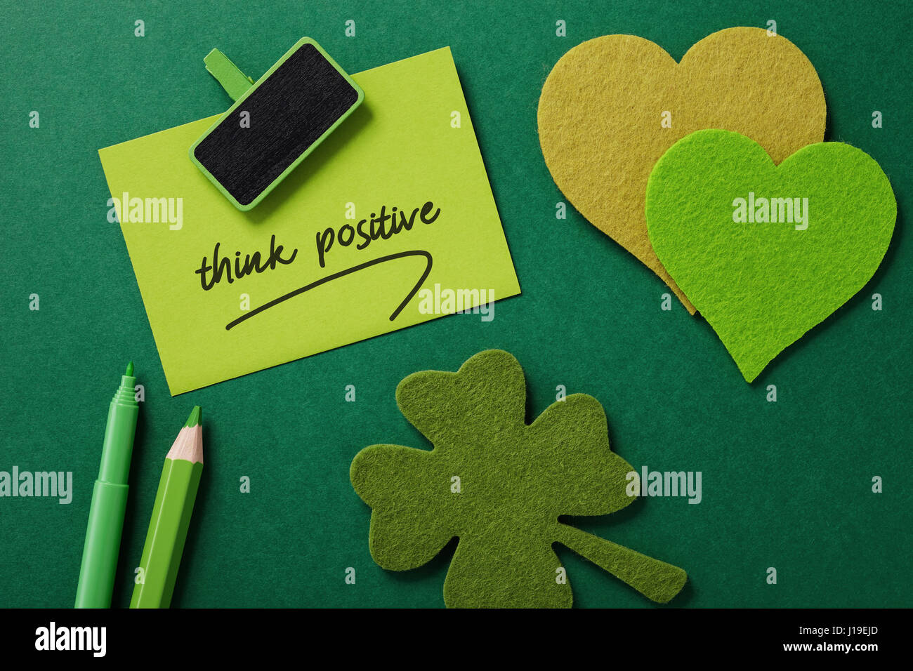 Think positive hi-res stock photography and images - Alamy