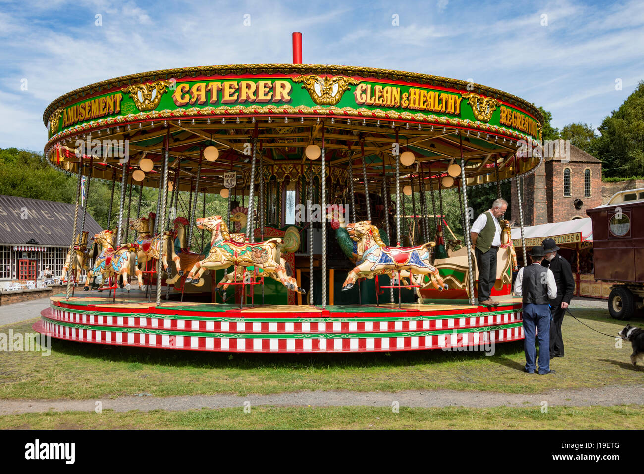 Victorian carousel hi-res stock photography and images - Alamy