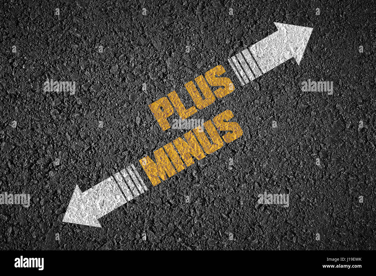 Sign for plus and minus hi-res stock photography and images - Alamy