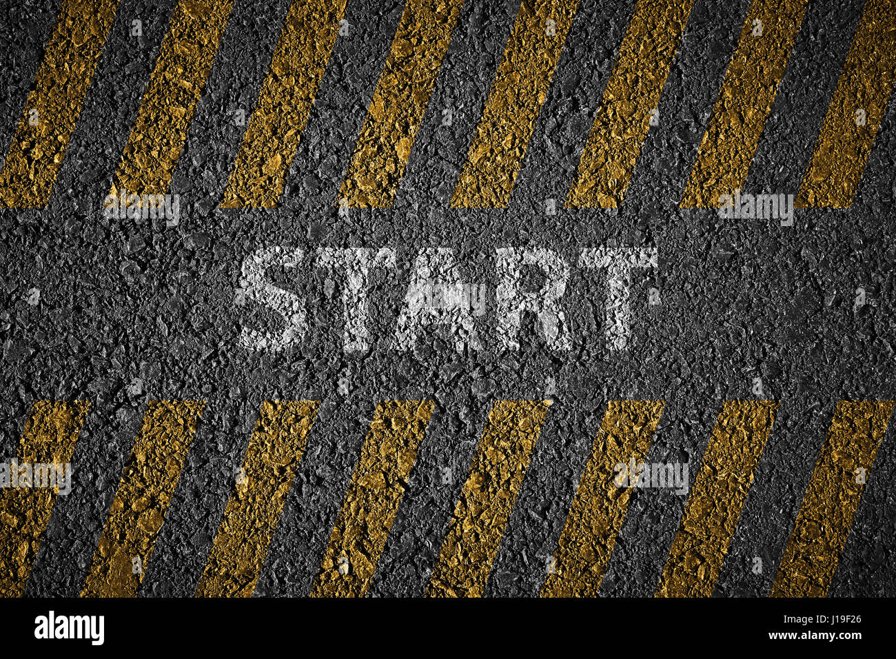 Yellow safety stripes hi-res stock photography and images - Alamy