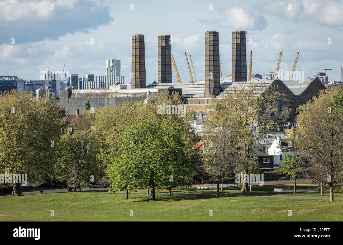 Greenwich O2 Arena View Stock Photo - Alamy