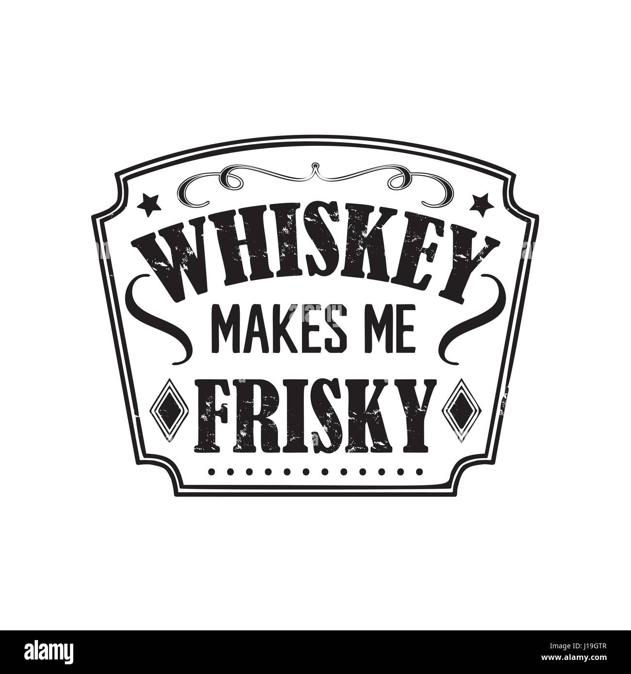 whiskey vector badge Stock Vector Image & Art - Alamy