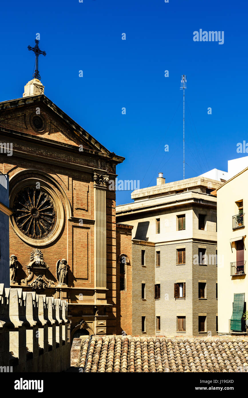 Classic Buildings Architecture In Valencia City Stock Photo - Alamy