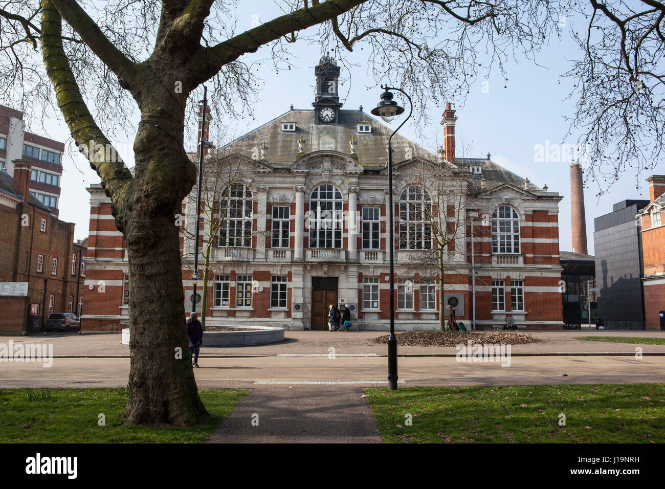 Tottenham Town Hall in Tottenham, North London. The Seat of Local ...