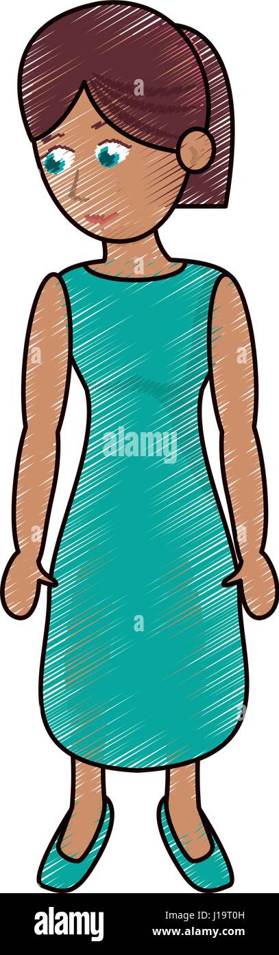 drawing mother woman person Stock Vector Image & Art - Alamy