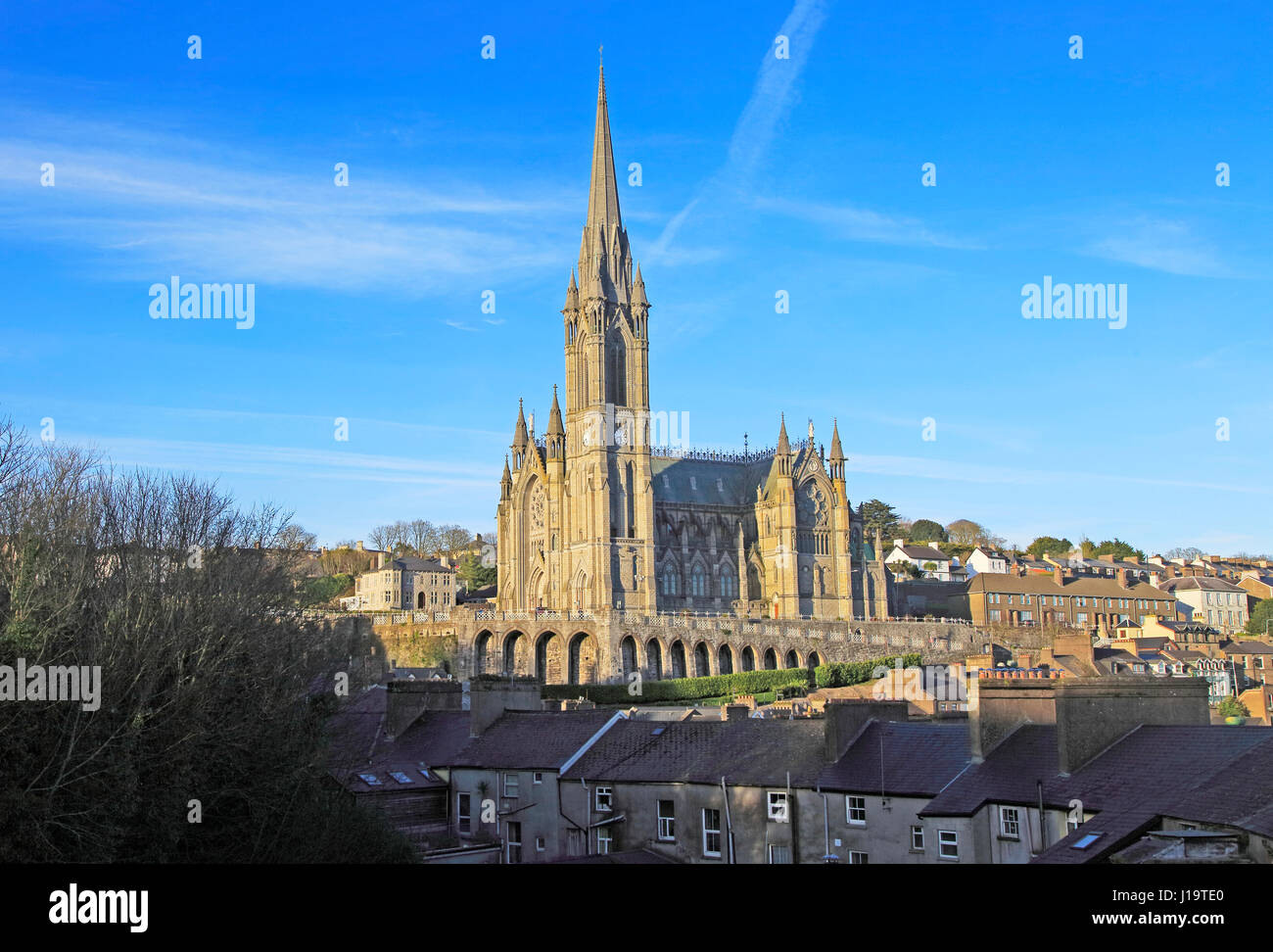 Saint Colman cathedral church, Cobh, County Cork, Ireland, Irish ...