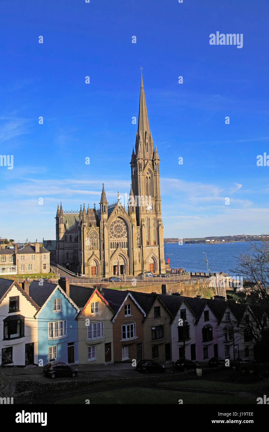 Saint Colman cathedral church, Cobh, County Cork, Ireland, Irish ...