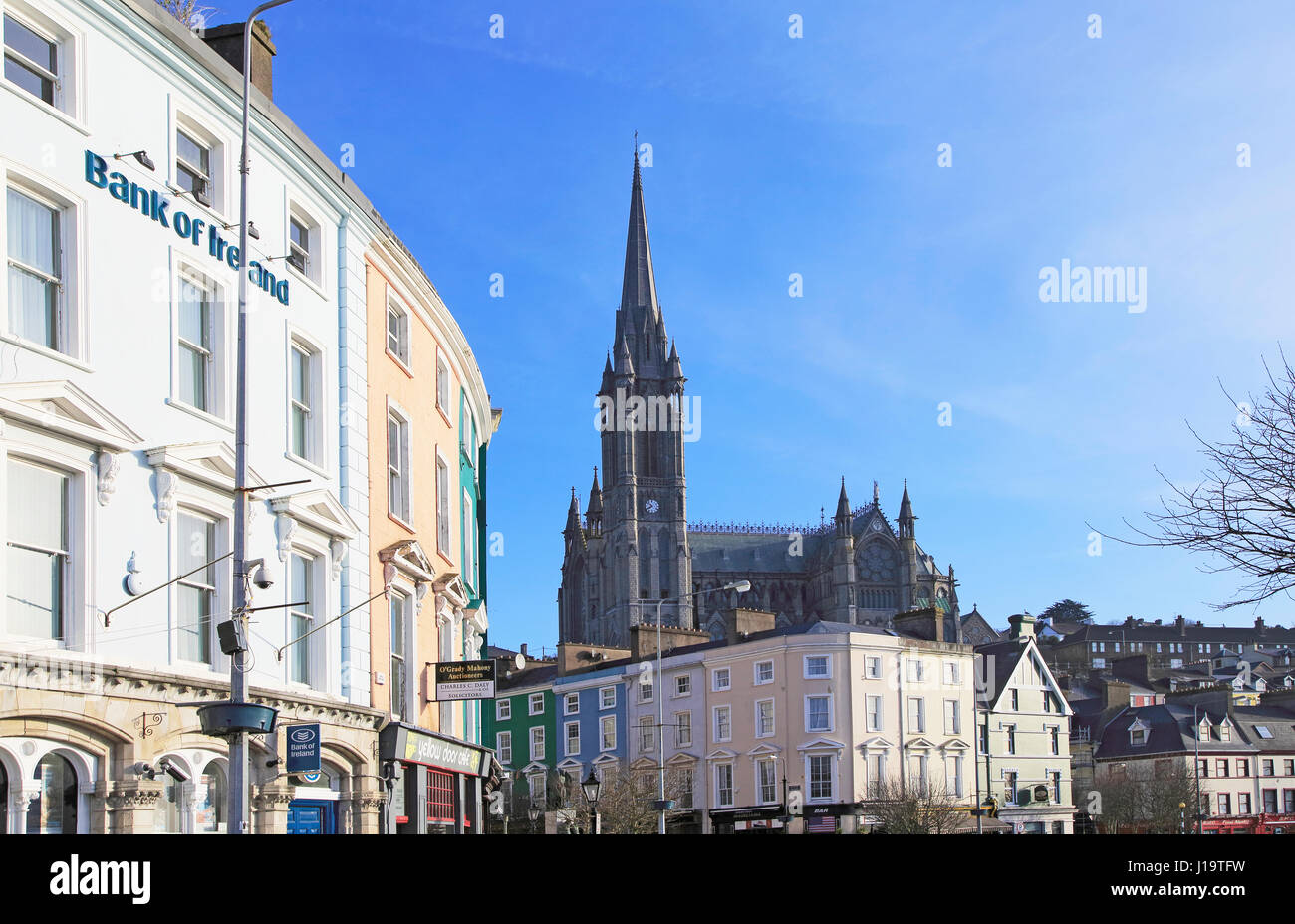 Saint Colman cathedral church, Cobh, County Cork, Ireland, Irish ...