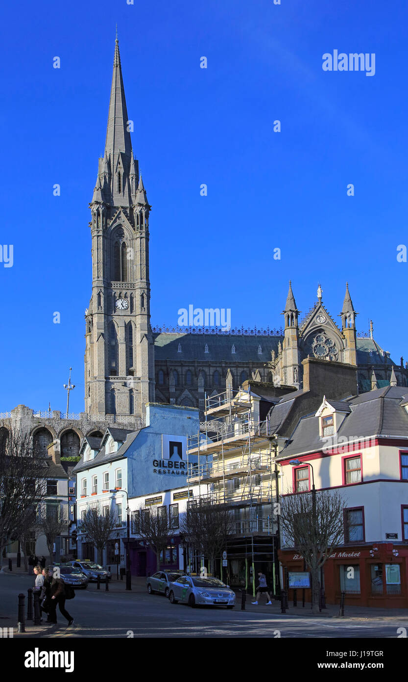 Saint Colman cathedral church, Cobh, County Cork, Ireland, Irish ...
