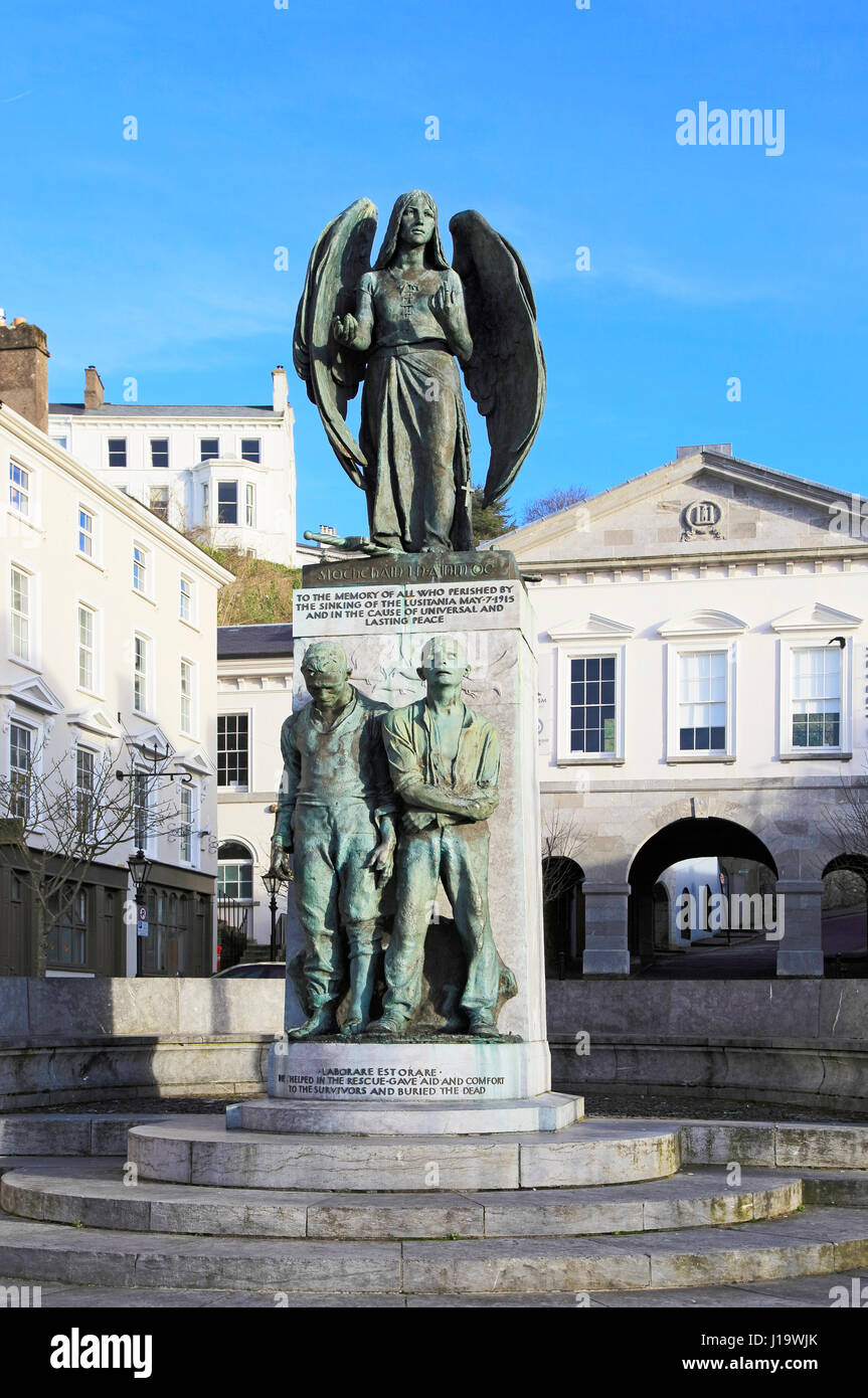Lusitania memorial designed by Jerome Connor, Cobh, County Cork ...