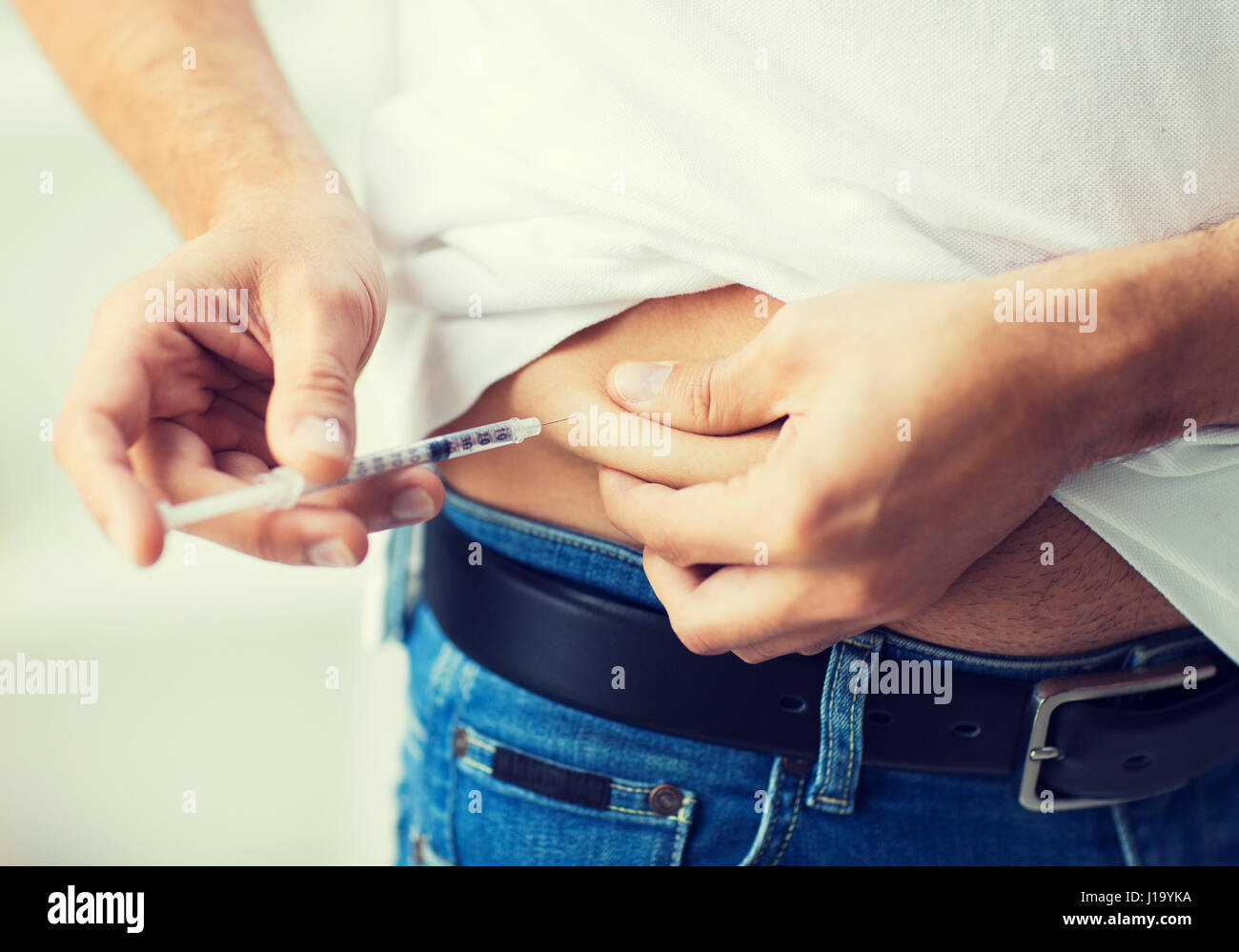 Insulin injection hi-res stock photography and images - Alamy