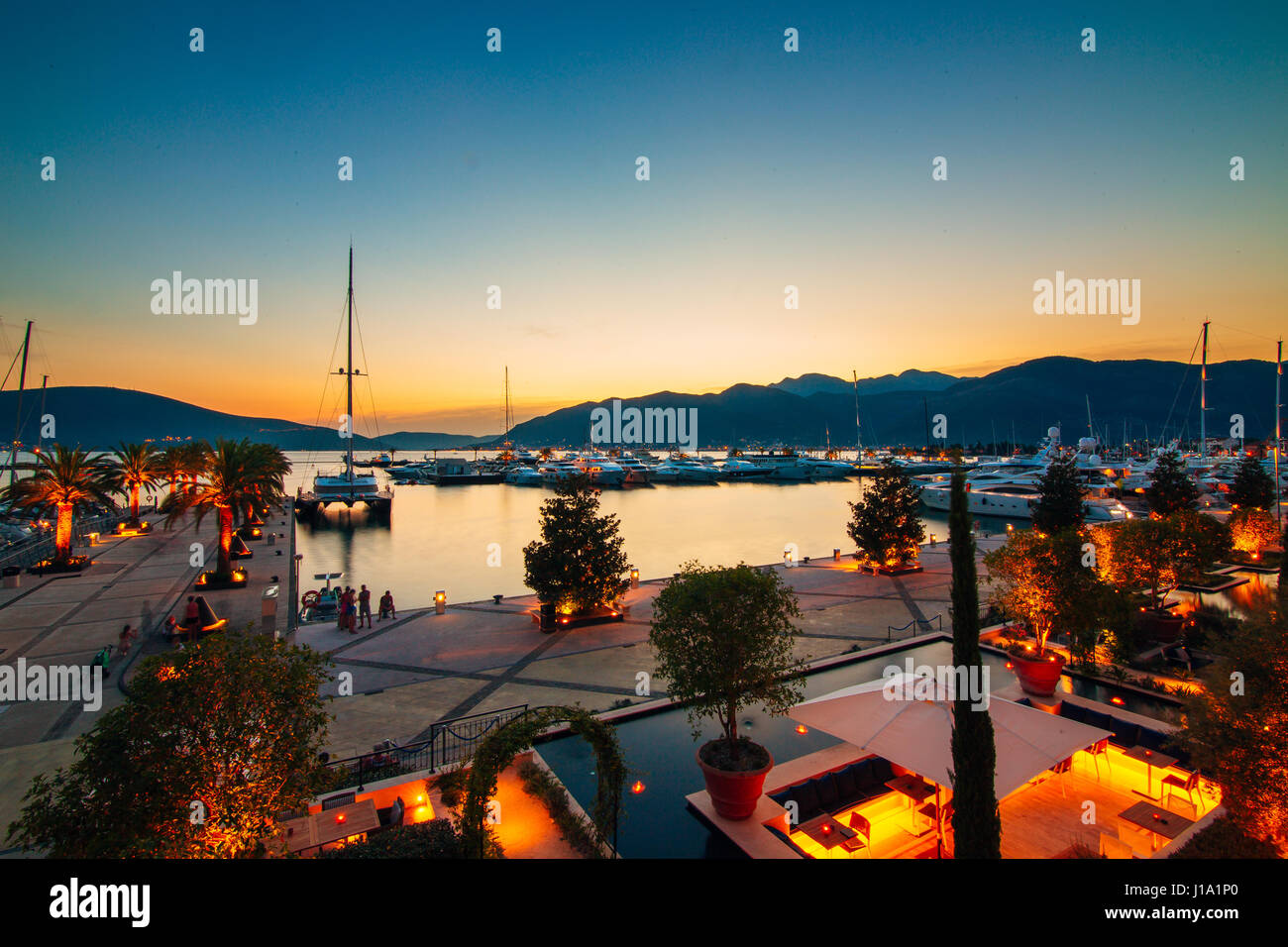 Elite marina for super yachts in Montenegro - Porto Montenegro in Tivat ...