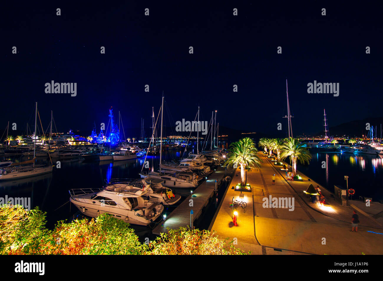 Elite marina for super yachts in Montenegro - Porto Montenegro in Tivat ...