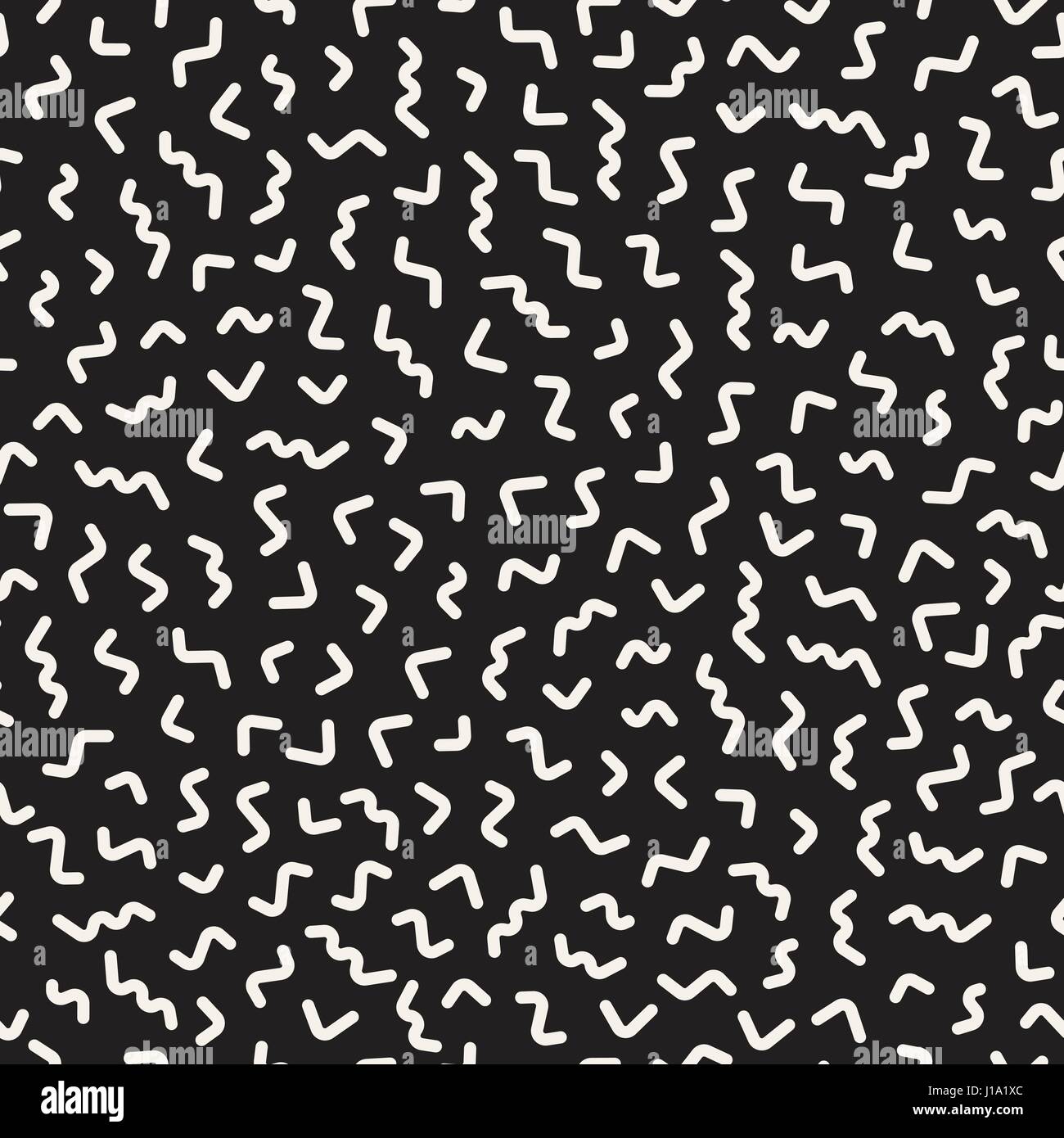 Scattered Geometric Line Shapes. Trendy Abstract Background Design ...