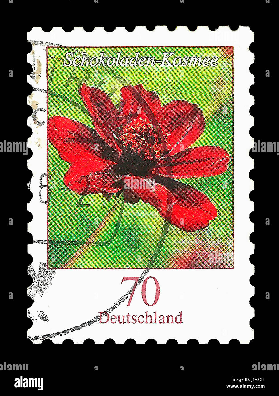 Postage Stamp : Germany 2015 , Chocolate Cosmos Flower, Schokoladen ...