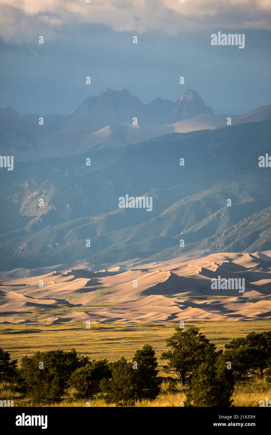 Great Sand Dunes National Park and Preserve, Colorado Stock Photo - Alamy