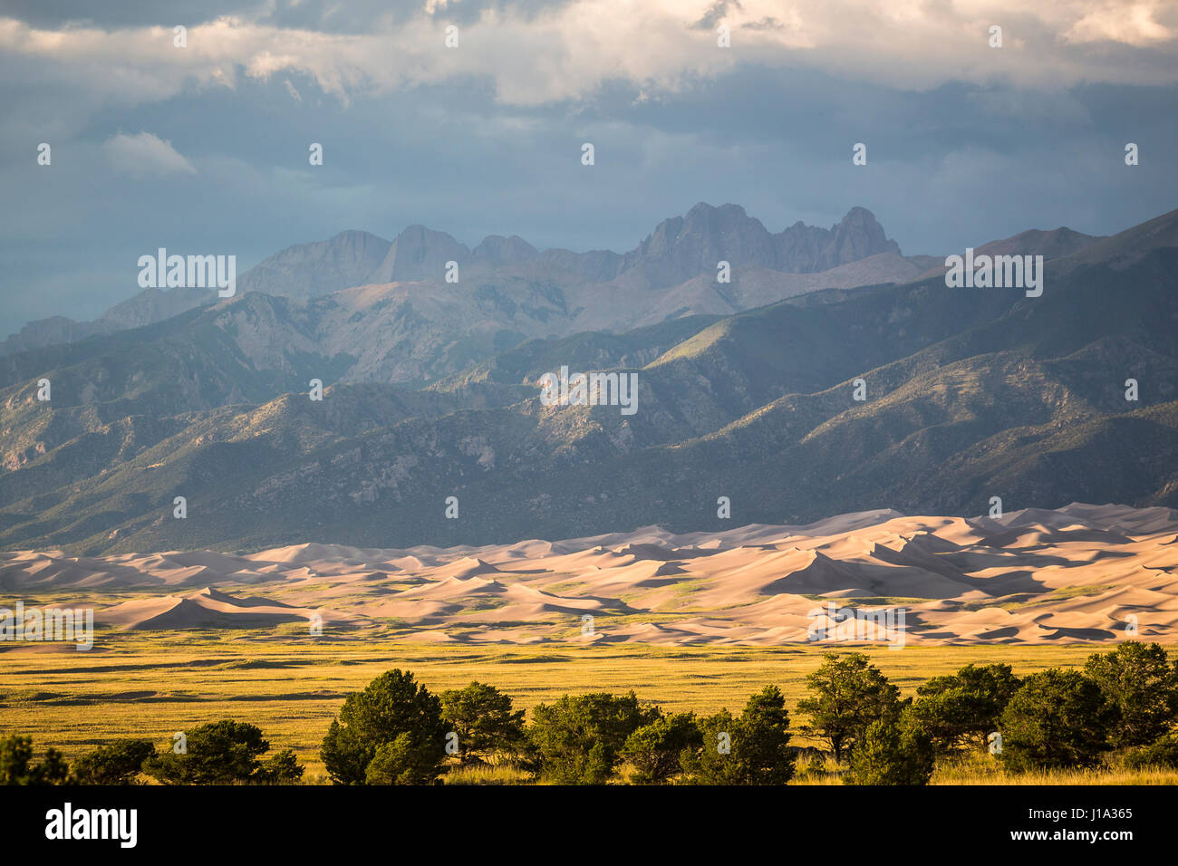 Great Sand Dunes National Park and Preserve, Colorado Stock Photo - Alamy