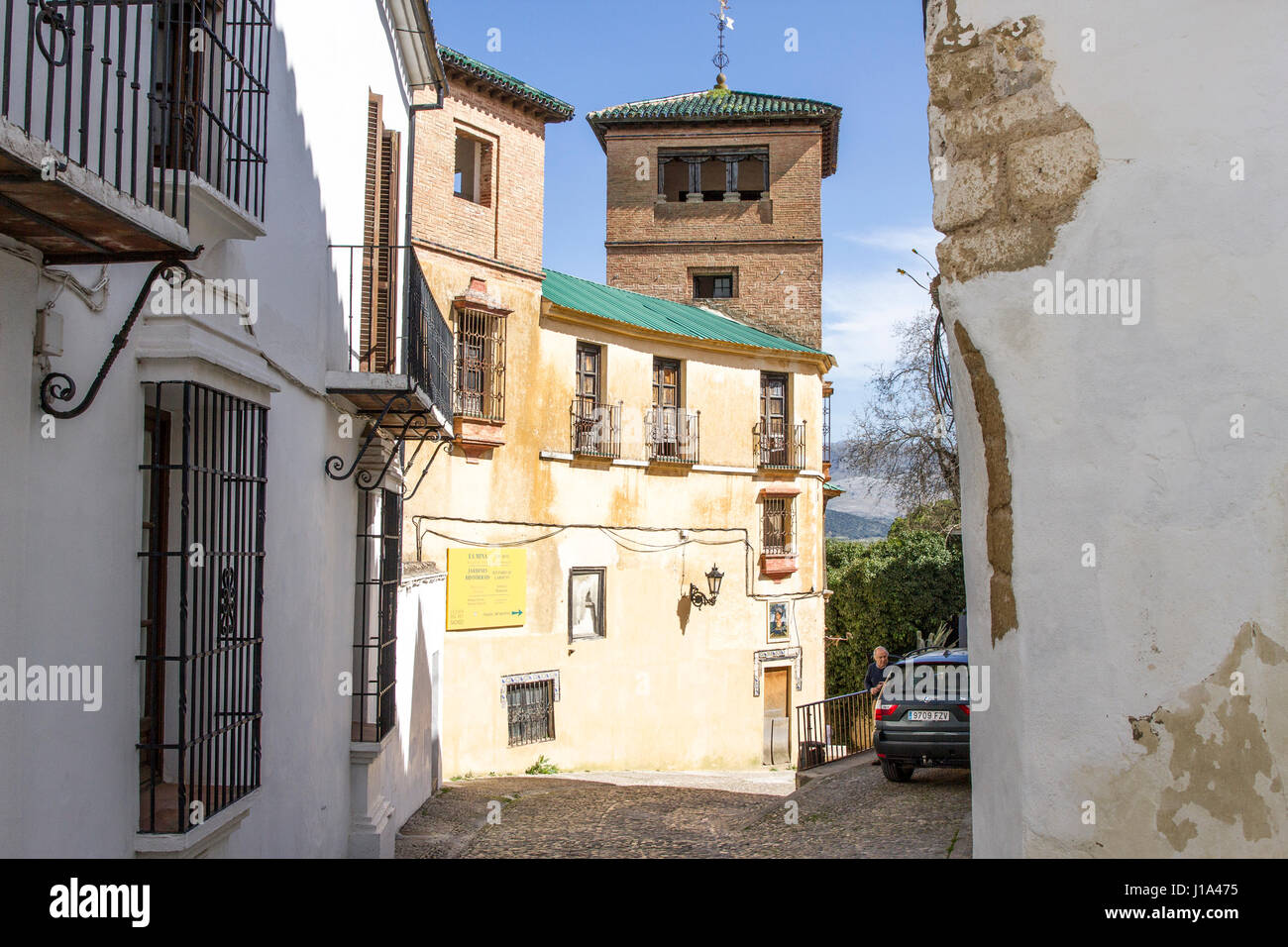 Old spanish buildings Stock Photo - Alamy