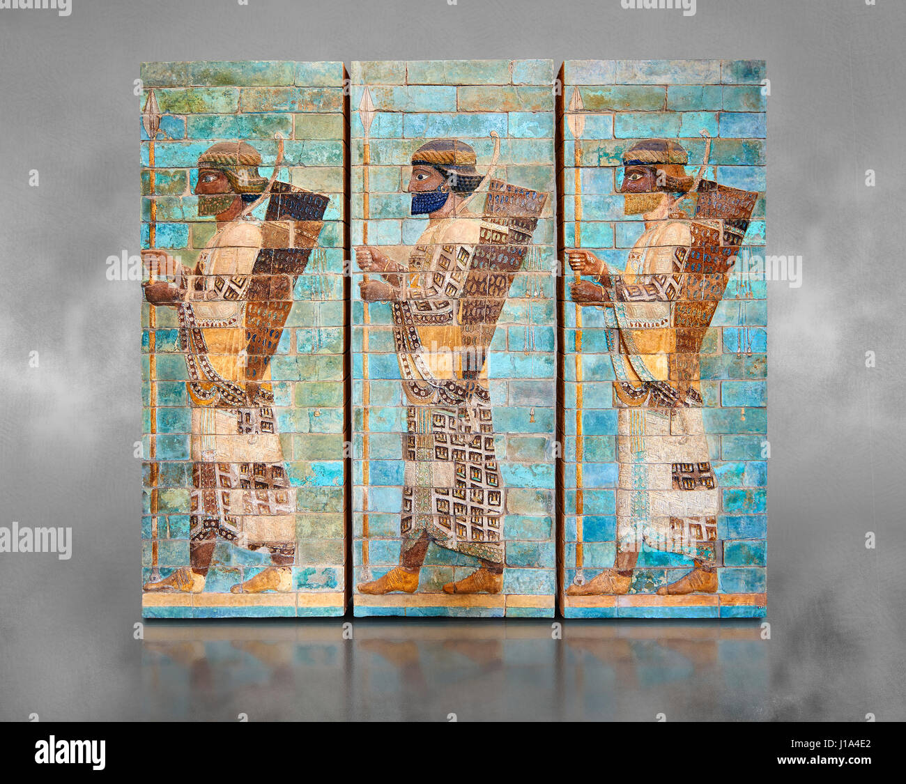 Persian achaemenid glazed brick relief hi-res stock photography and ...