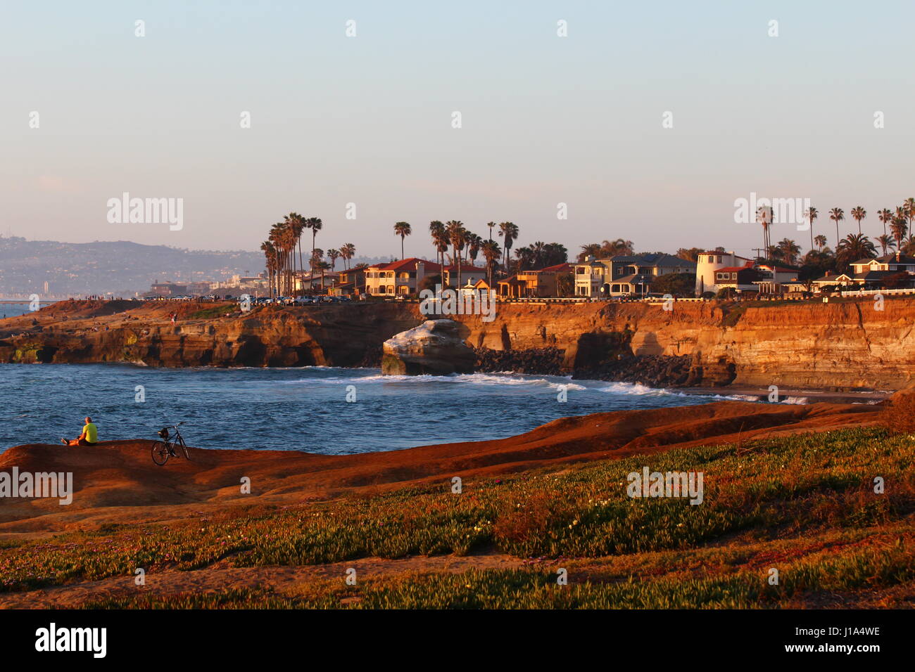 Sunset Cliffs 1 Stock Photo - Alamy