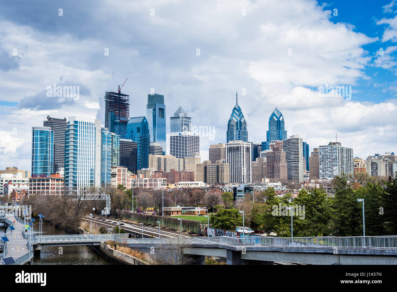 South philadelphia aerial hi-res stock photography and images - Alamy