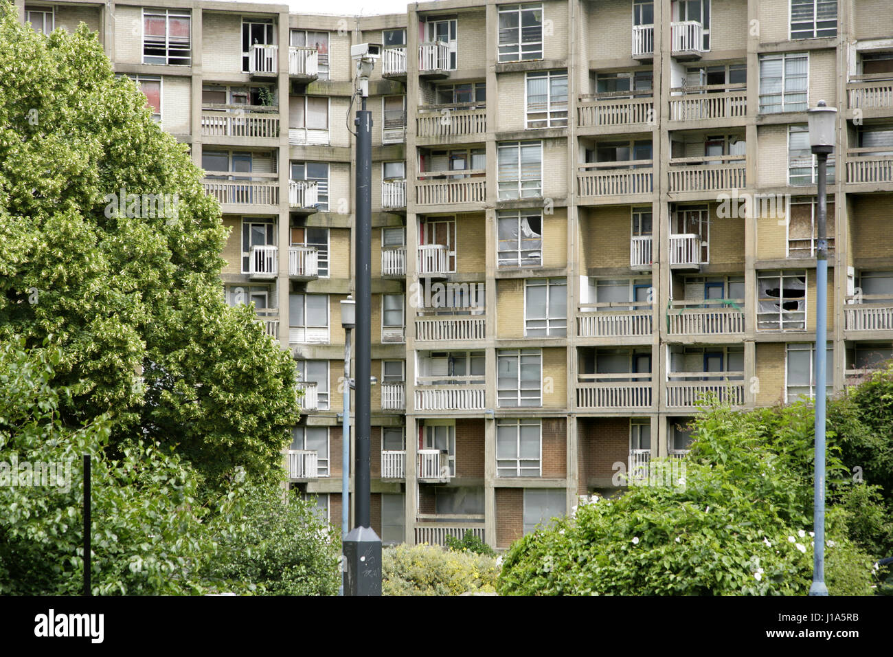 The Grade II* listed Park Hill flats, Sheffield, UK Stock Photo - Alamy