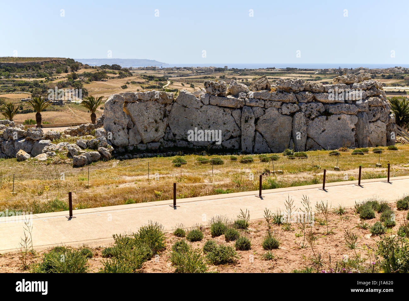 Ggantija neolithic temples gozo hi-res stock photography and images - Alamy