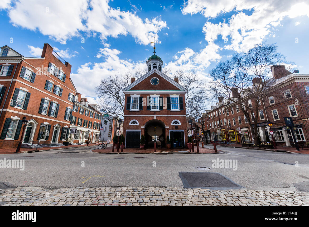 downtown society hill in philadelphia pennsylvania during spring Stock ...