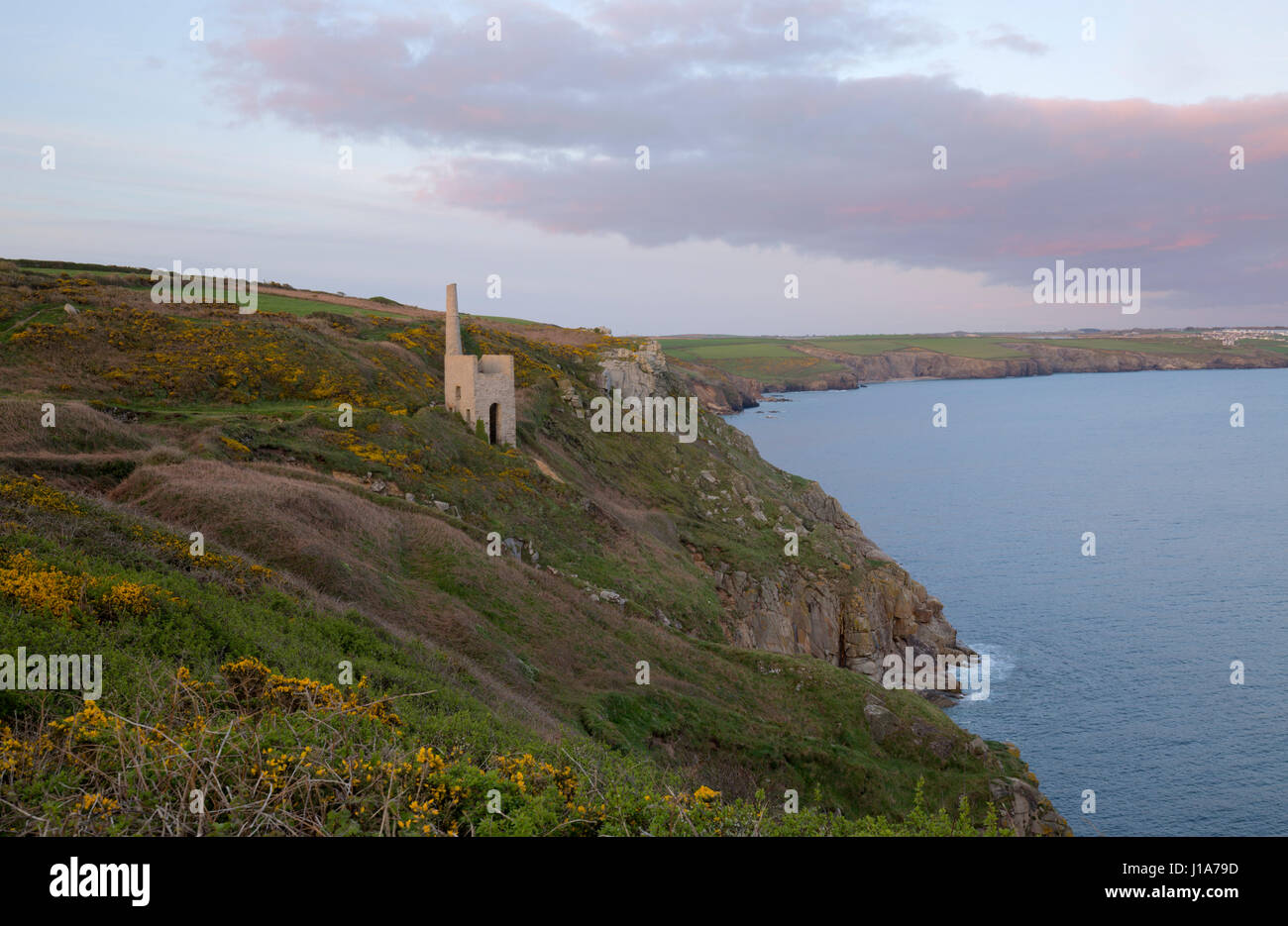 Wheal Trewavas at Rinsey Stock Photo - Alamy