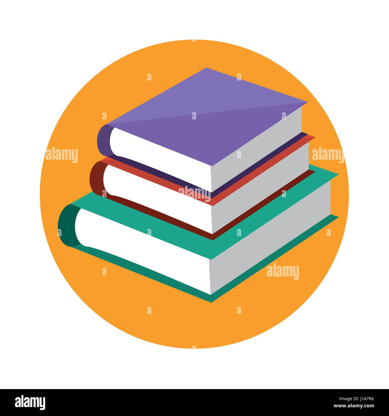 text book school icon Stock Vector Image & Art - Alamy