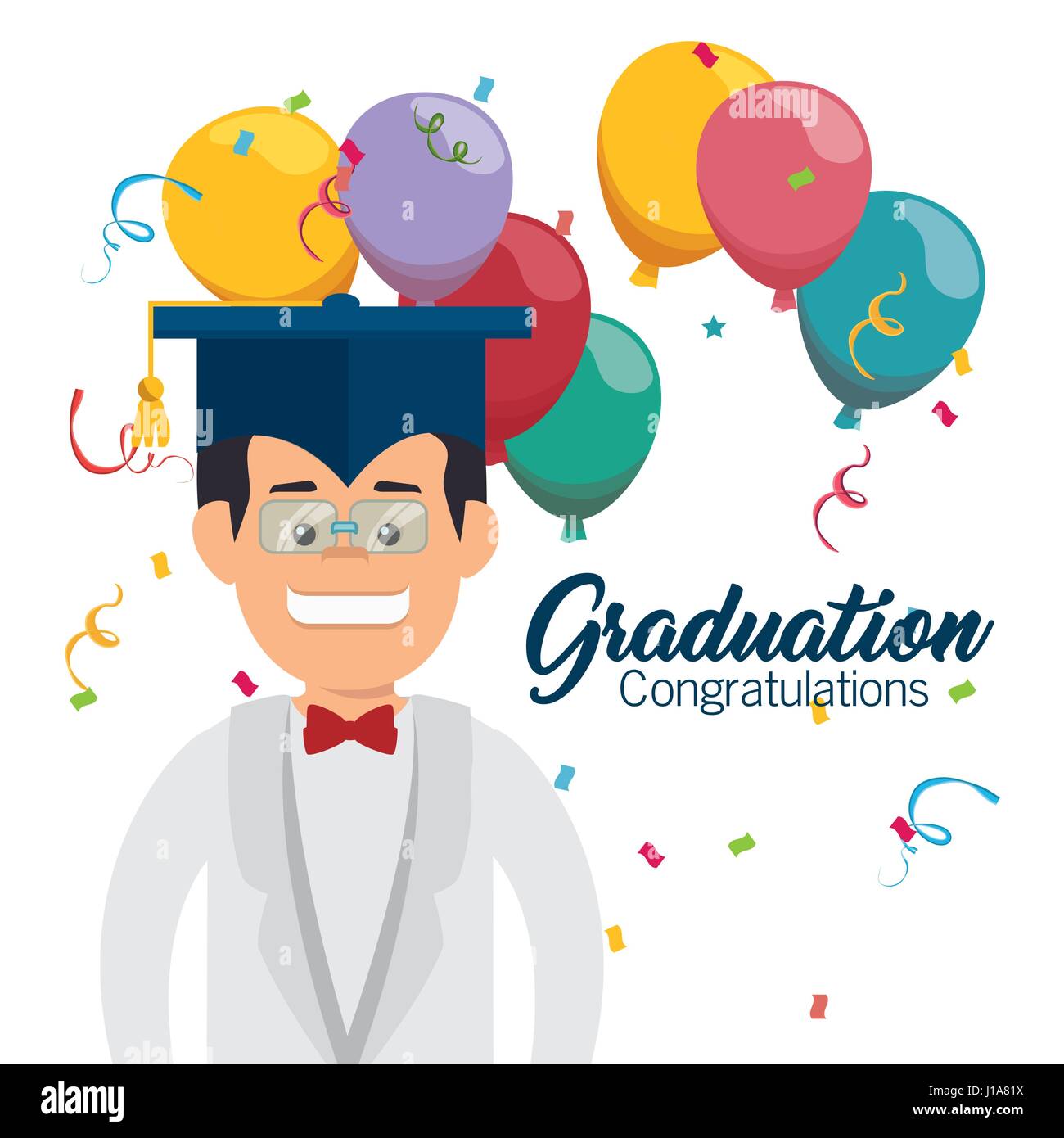 student graduation easy learning Stock Vector Image & Art - Alamy