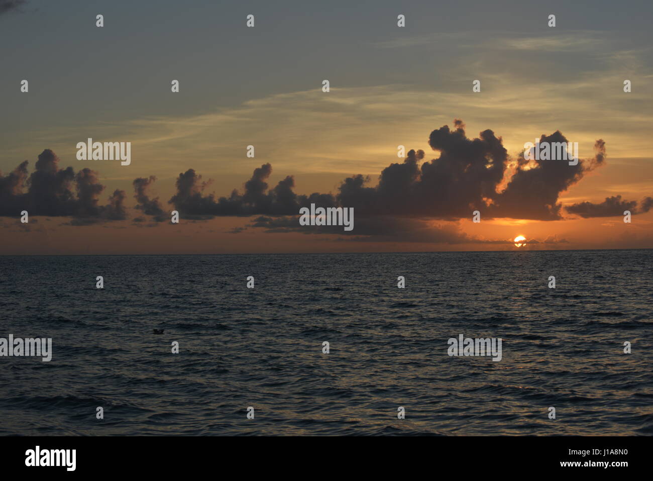 ocean sunrise Atlantic ocean Stock Photo - Alamy