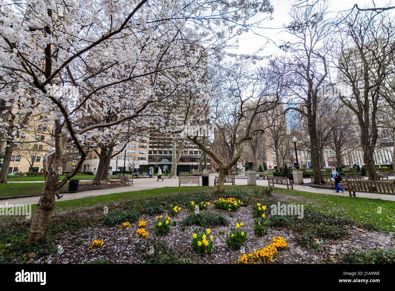 Rittenhouse square park hi-res stock photography and images - Alamy