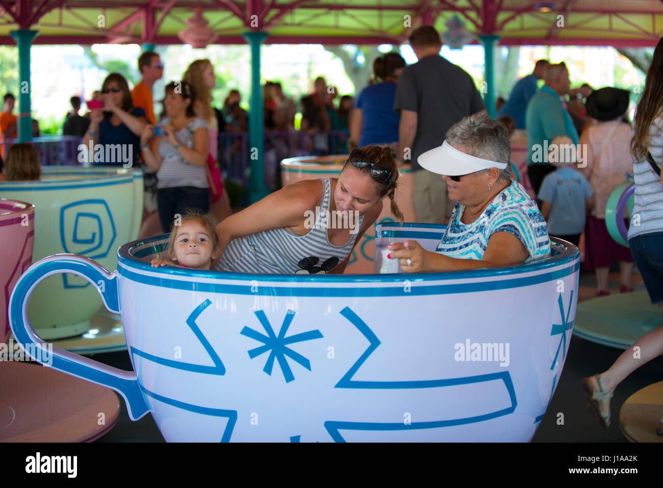 Walt Disney World rides Stock Photo - Alamy