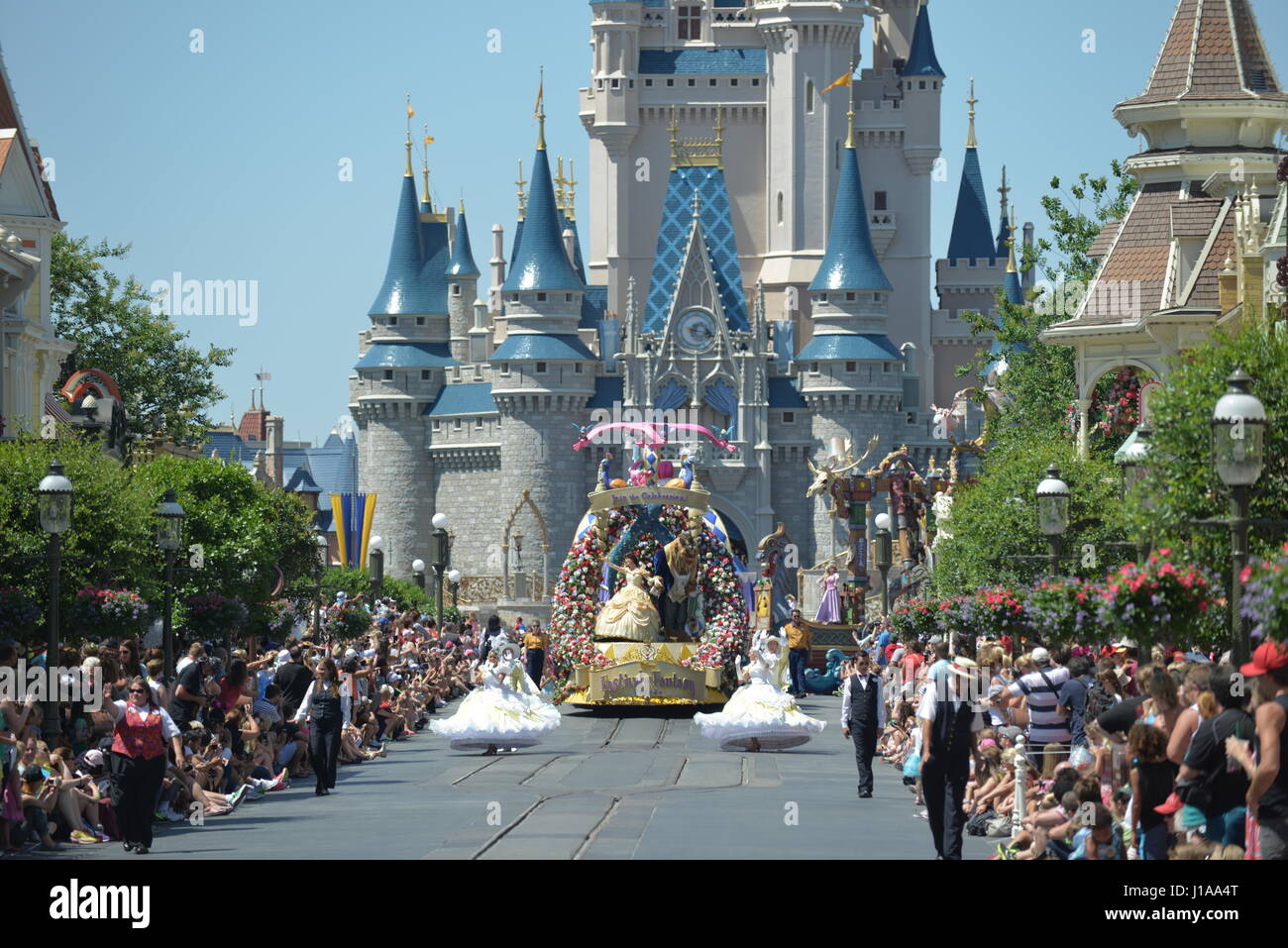 Walt Disney World Parade Orlando Florida USA Stock Photo - Alamy