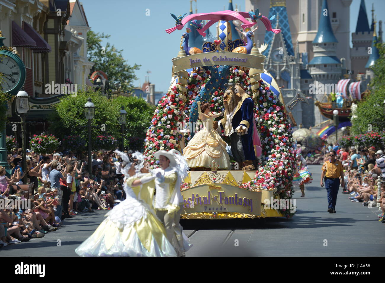 Walt Disney World Parade Orlando Florida USA Stock Photo - Alamy