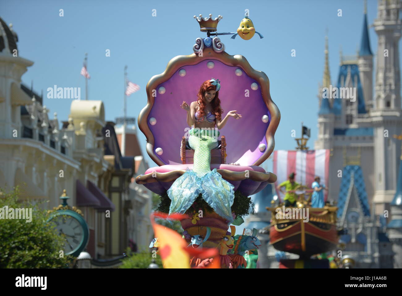 Walt Disney World Parade Orlando Florida USA Stock Photo - Alamy