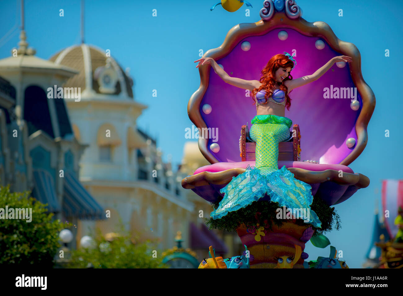 Walt Disney World Parade Orlando Florida USA Stock Photo - Alamy