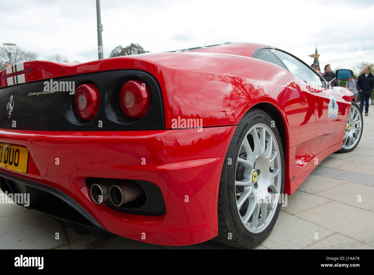 The Ferrari Challenge Stradale model based on the 360 Modena Stock ...