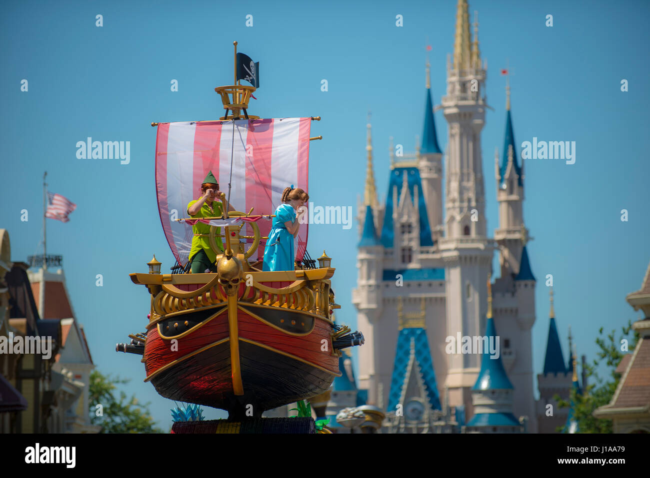 Walt Disney World Parade Orlando Florida USA Stock Photo - Alamy