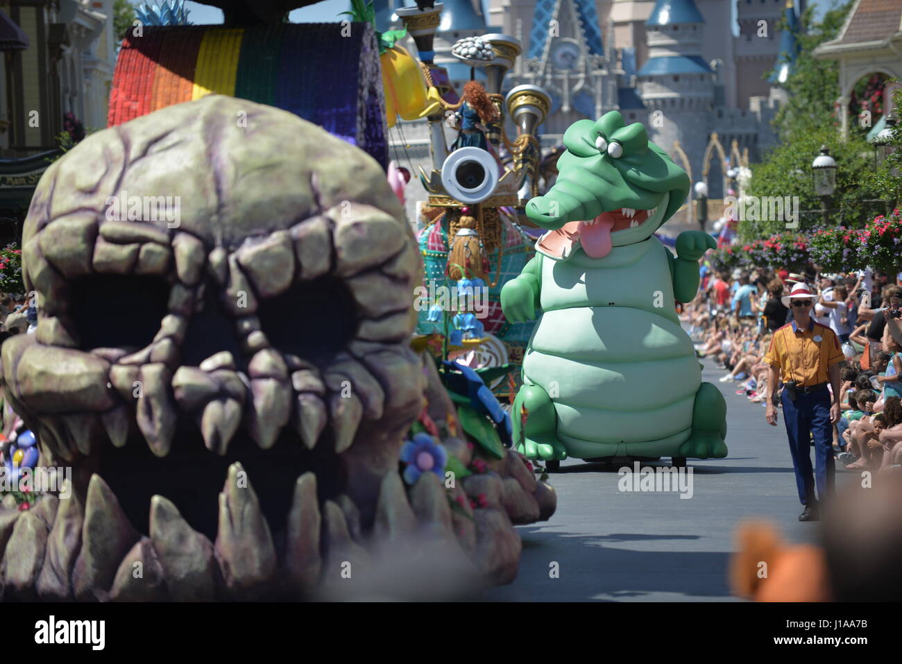 Walt Disney World Parade Orlando Florida USA Stock Photo - Alamy