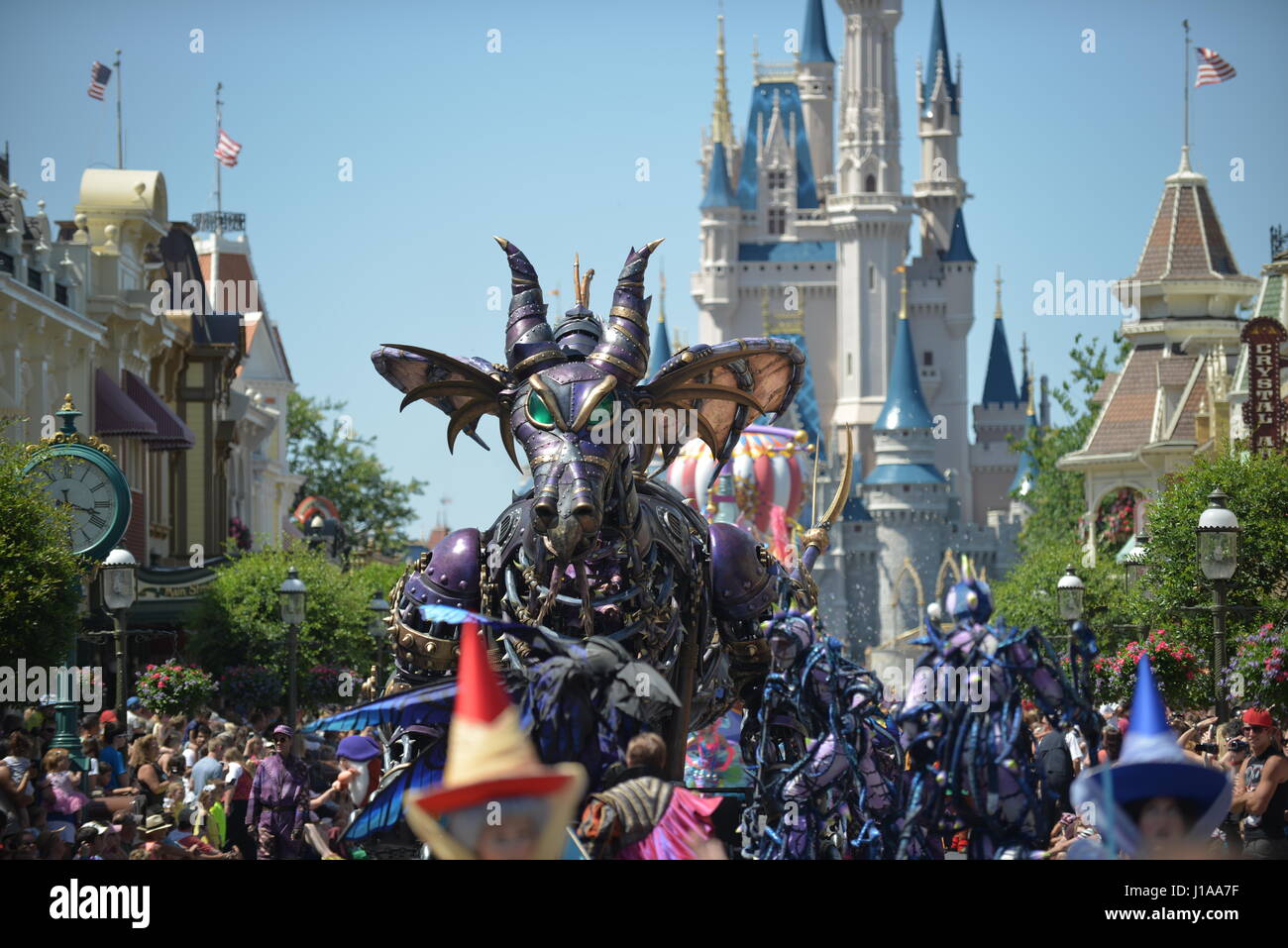 Walt Disney World Parade Orlando Florida USA Stock Photo - Alamy