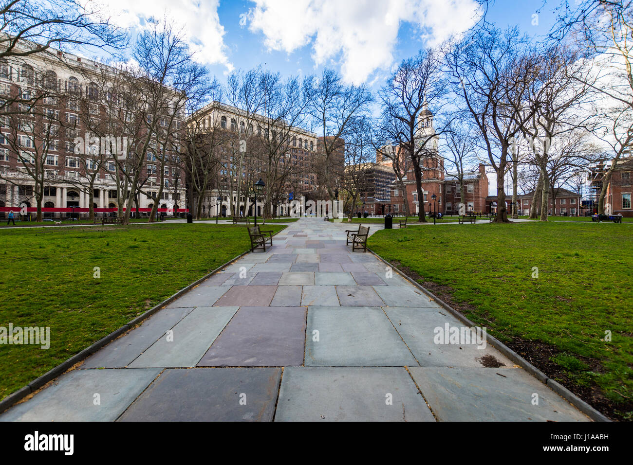 washington square in philadelphia pennsylvania in spring Stock Photo ...