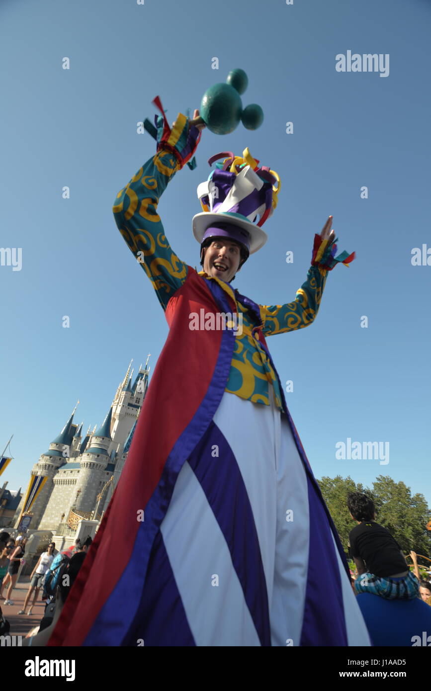 Walt Disney World Parade Orlando Florida USA Stock Photo - Alamy