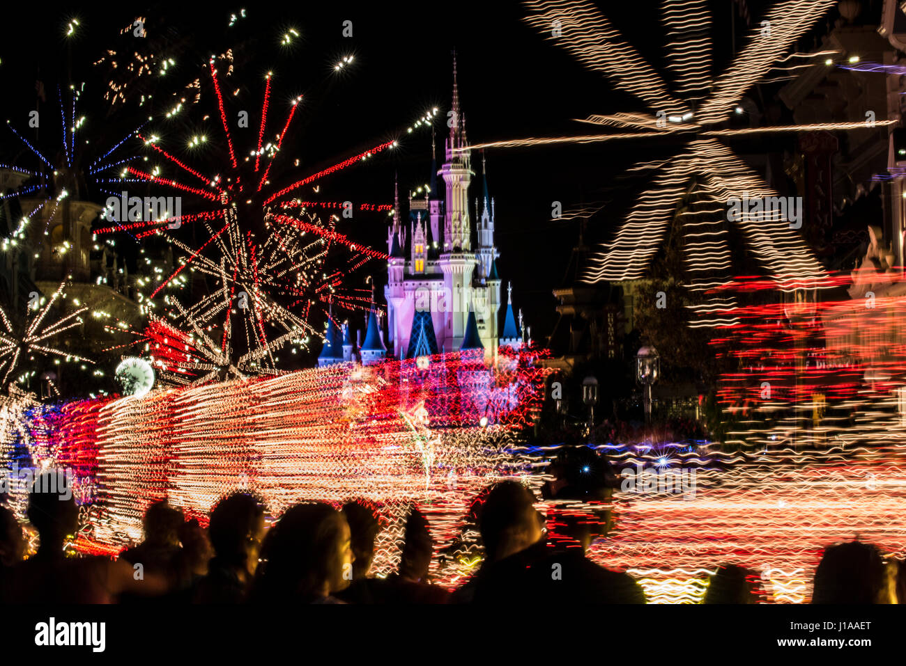 Night disney parade hi-res stock photography and images - Alamy